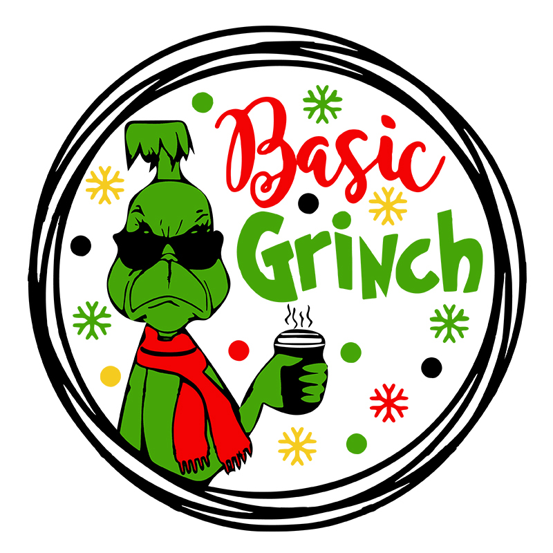 Basic Grinch Face Svg, Grinch Hand Svg, Grinch Svg, Grinch O | Inspire ...