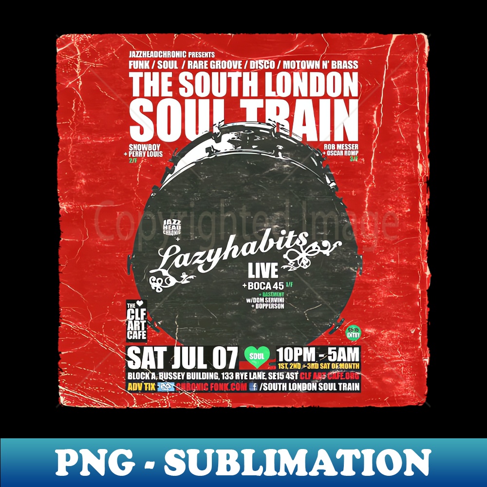 POSTER TOUR - SOUL TRAIN THE SOUTH LONDON 26 - High-Resoluti - Inspire ...