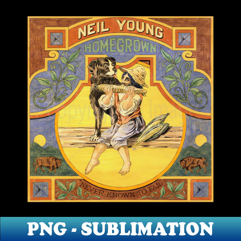 Neil Young - PNG Transparent Sublimation Design - Defying th | Inspire ...
