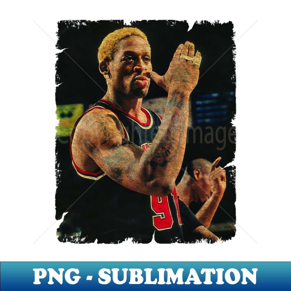 Dennis Rodman 1997 - Exclusive PNG Sublimation Download - Un | Inspire ...
