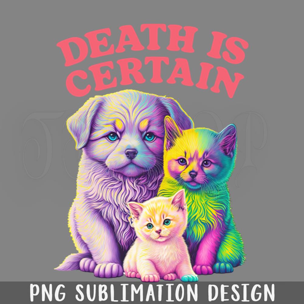 Death Is Certain Existentialist Meme PNG Download | Inspire Uplift