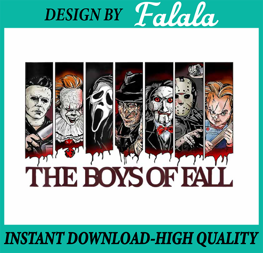The Boys Of Fall Vintage Scary Horror Movie Halloween Autumn | Inspire ...