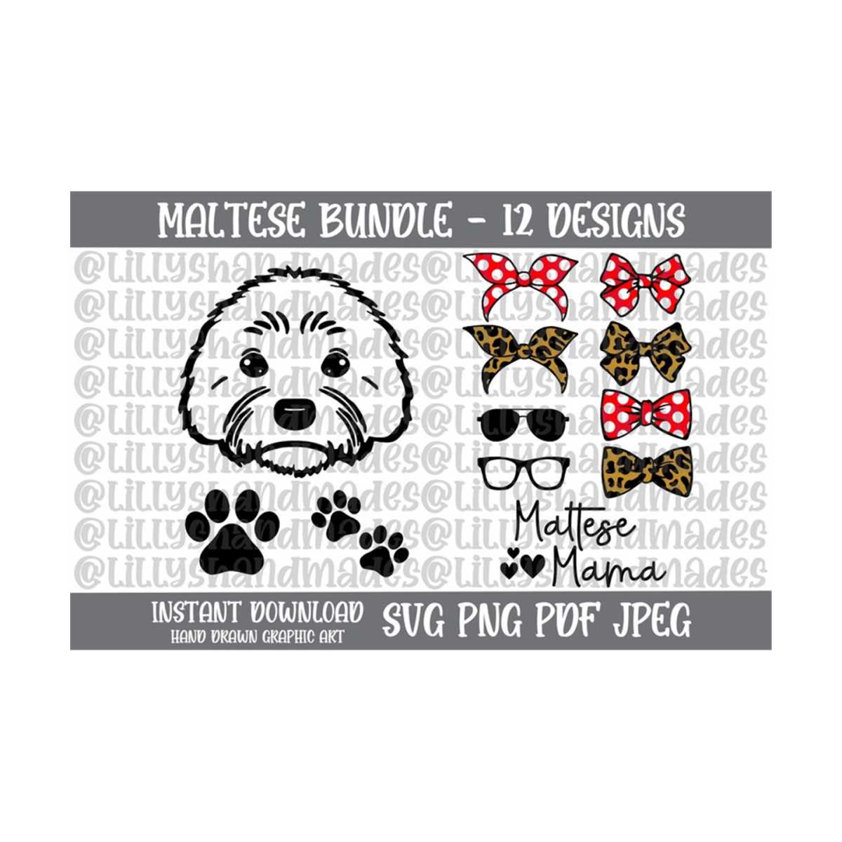 maltese svg - Inspire Uplift