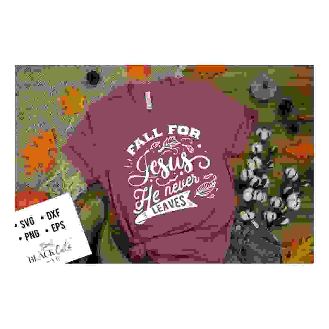 Fall for Jesus He never leaves svg, Autumn | Inspire Uplift