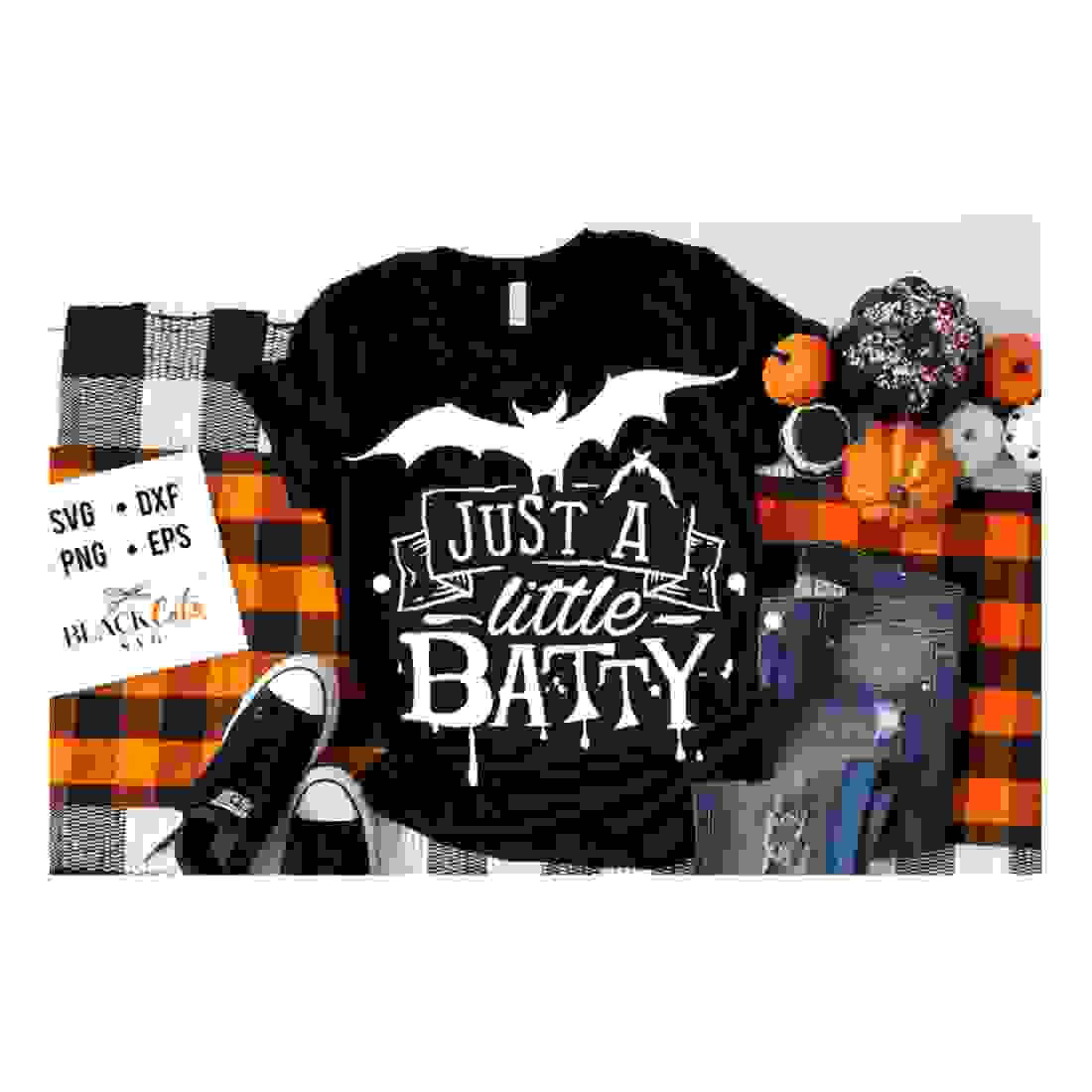 Just a little batty svg, Bat svg, - Inspire Uplift