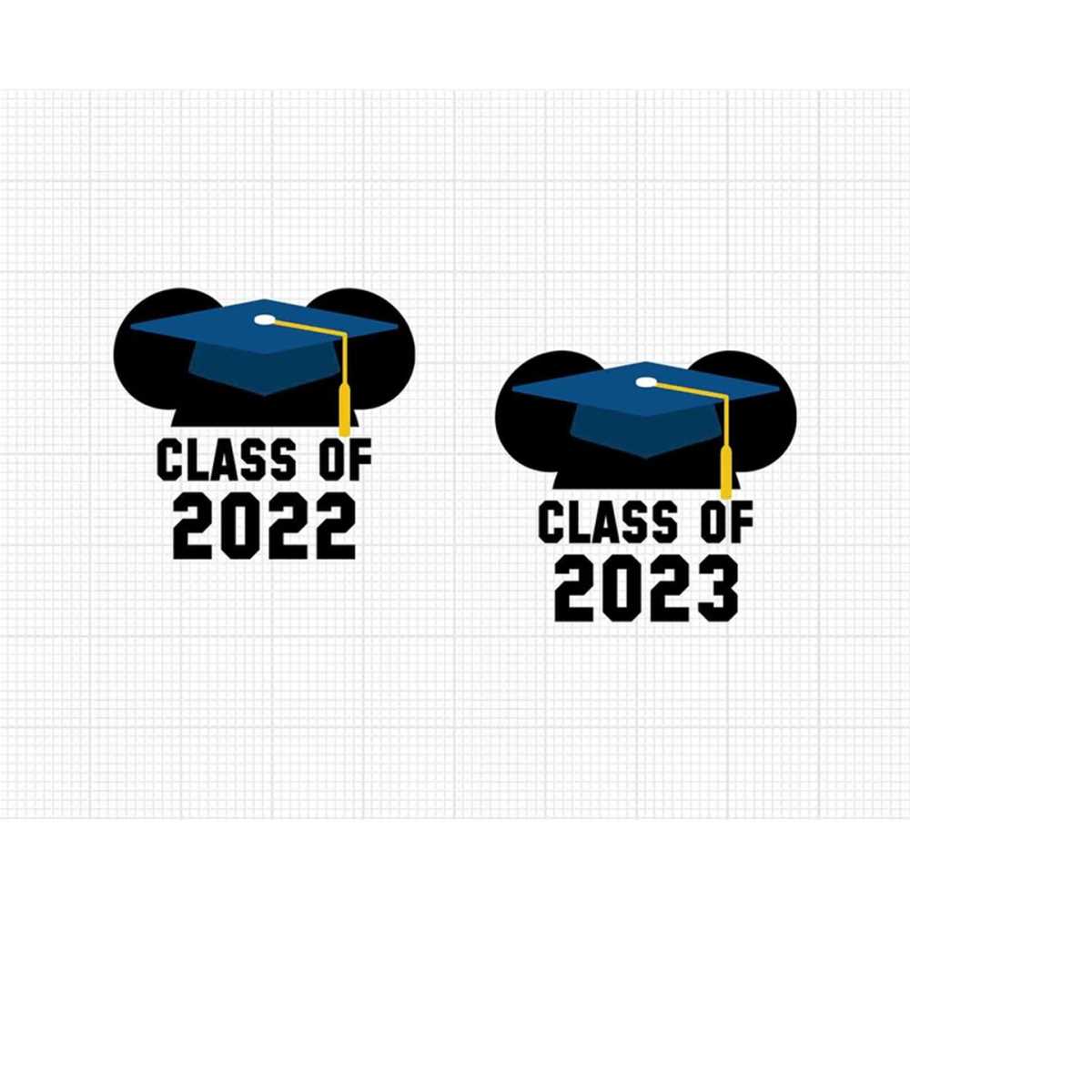 Class of 2022, 2023, Graduation Cap, Mickey Mouse, Svg and P - Inspire ...