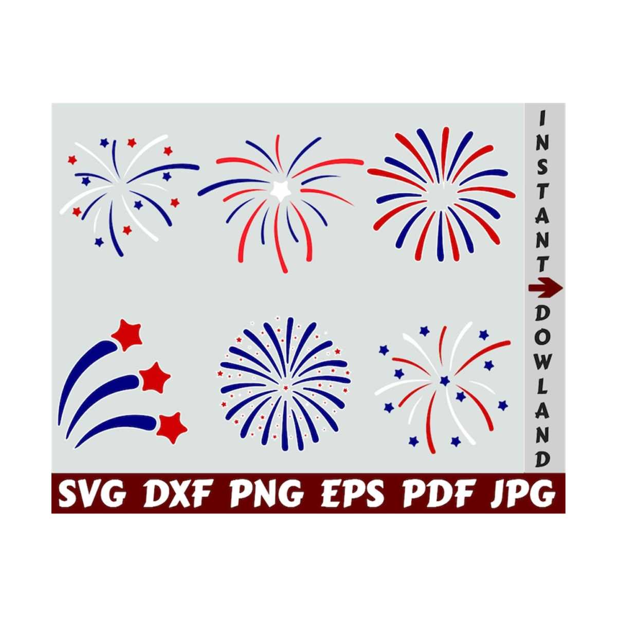 fireworks svg - Inspire Uplift