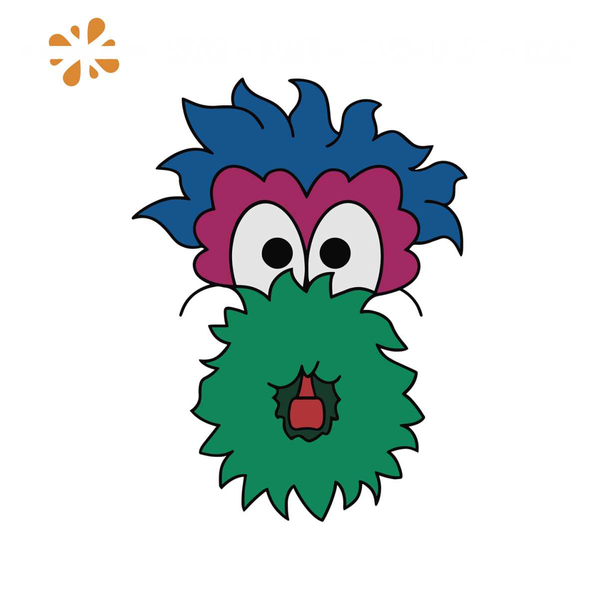 Philadelphia Pennsylvania Baseball Phanatic Mascot SVG File | Inspire ...