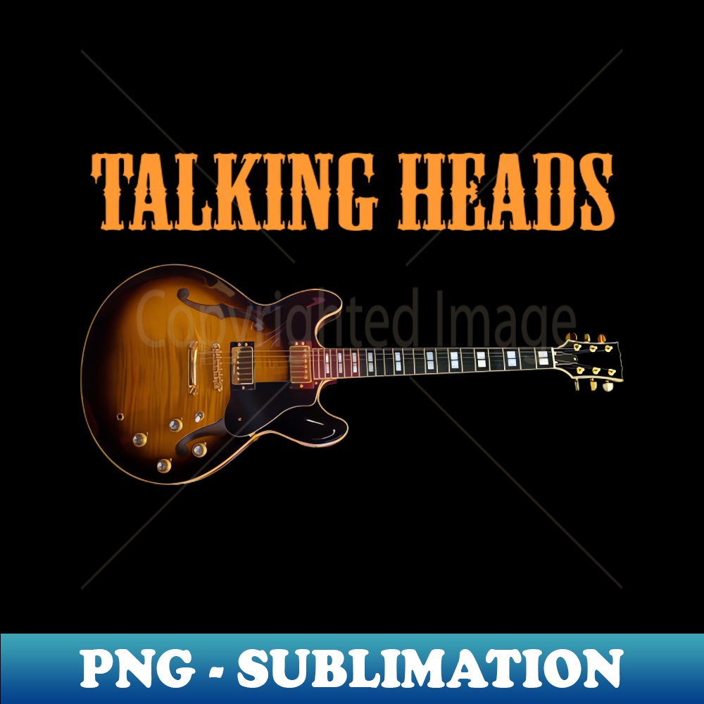 TALKING HEADS BAND - Signature Sublimation PNG File - Perfec | Inspire ...
