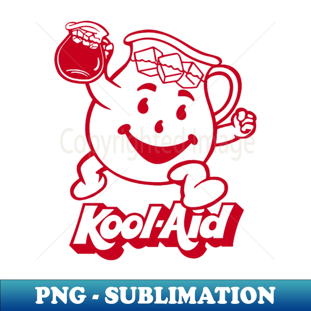 HEY KOOL-AID - Red - Retro PNG Sublimation Digital Download - Inspire ...