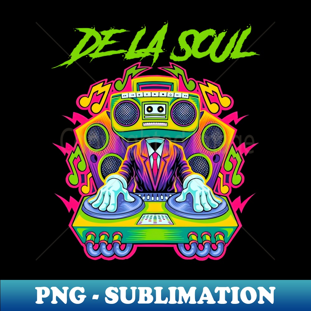 DE LA SOUL RAPPER - PNG Transparent Sublimation File - Perfe | Inspire ...