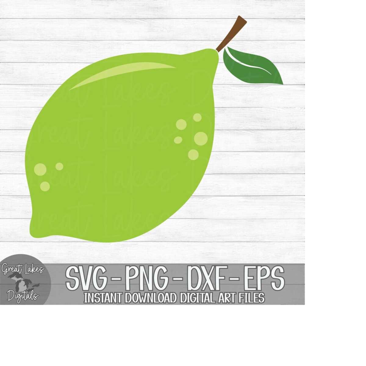Lime - Instant Digital Download - svg, png, dxf, and eps fil | Inspire ...