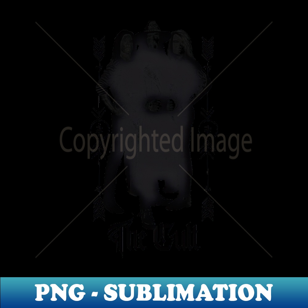 The Cult Retro Fan Artwork - Instant Sublimation Digital Do | Inspire ...