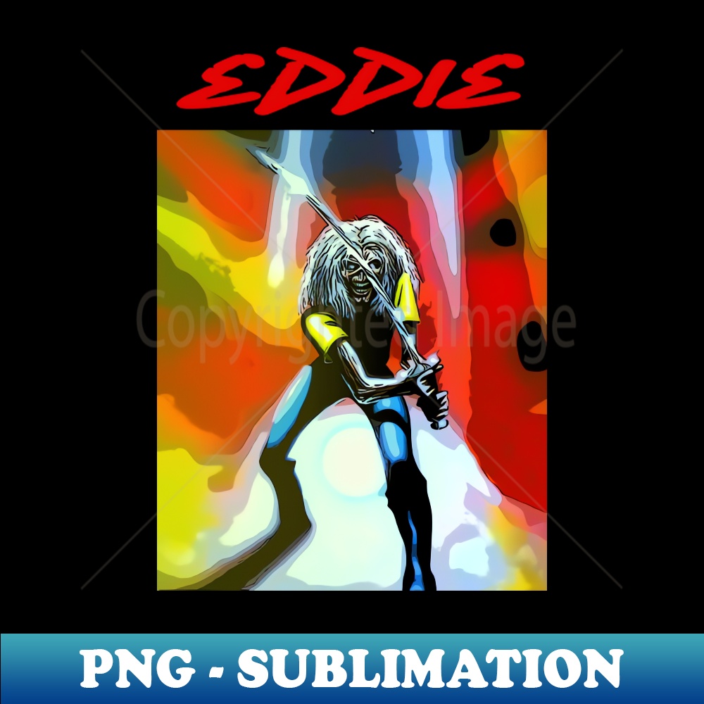Eddie - High-Resolution PNG Sublimation File - Vibrant and E - Inspire ...