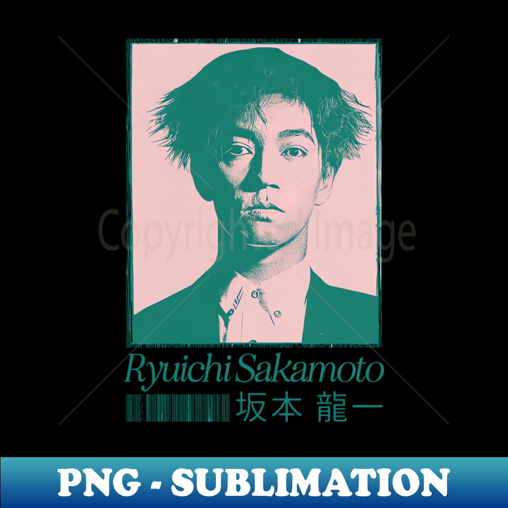 Ryuichi Sakamoto ---- Original Fan Art Design - Sublimation- | Inspire ...