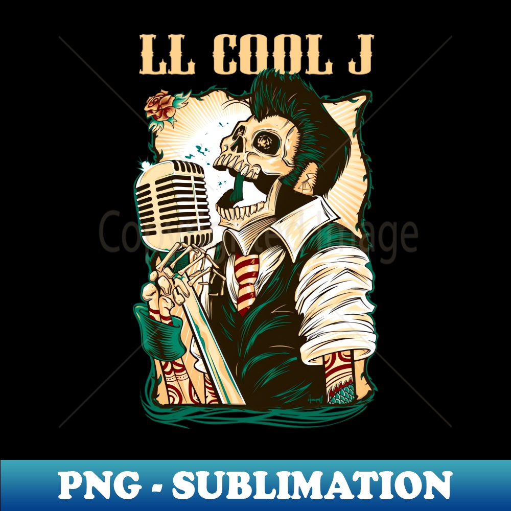 LL COOL J RAPPER - PNG Transparent Sublimation File - Transf | Inspire ...