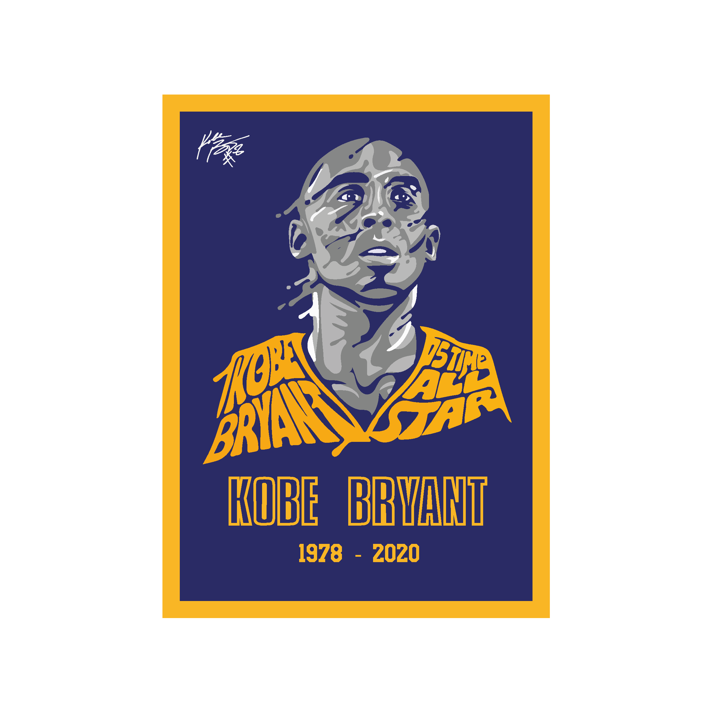 Kobe Bryant SVG, Kobe Bryant SVG, Kobe SVG, Baskeball Player - Inspire ...
