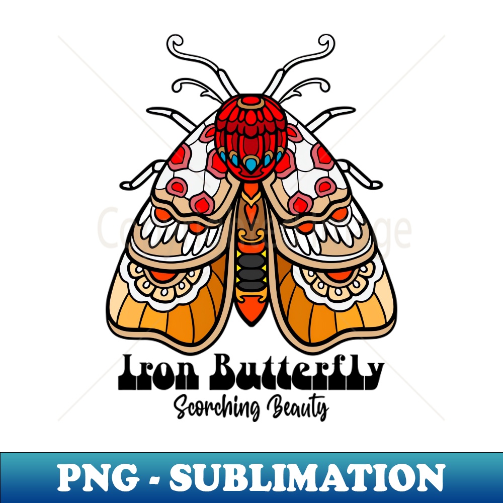 iron butterfly scorching beauty - Creative Sublimation PNG D | Inspire ...