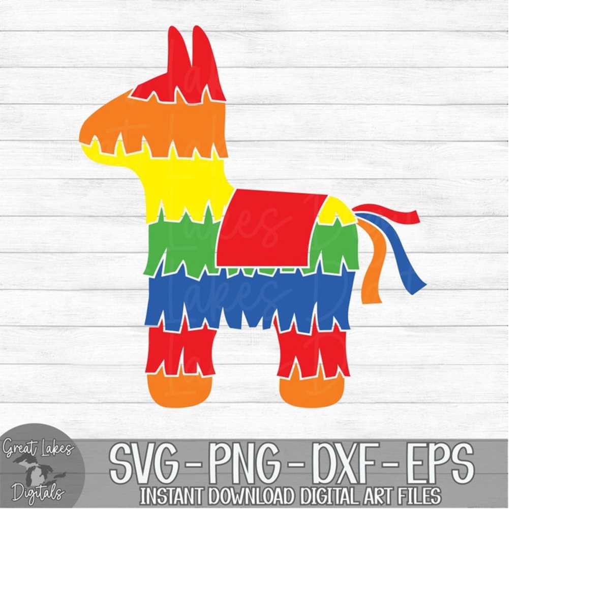 Pinata - Instant Digital Download - svg, png, dxf, and eps f - Inspire ...