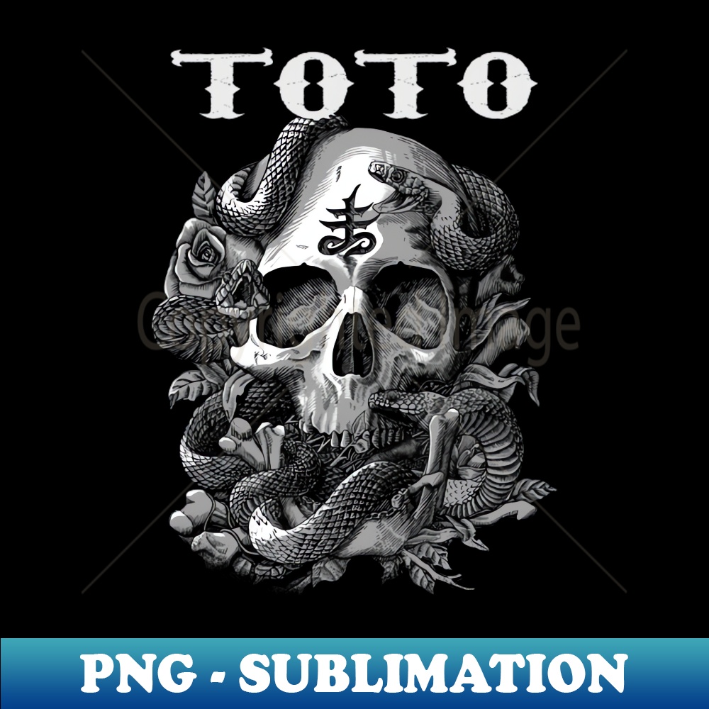 TOTO BAND DESIGN - PNG Transparent Sublimation File - Defyin | Inspire ...