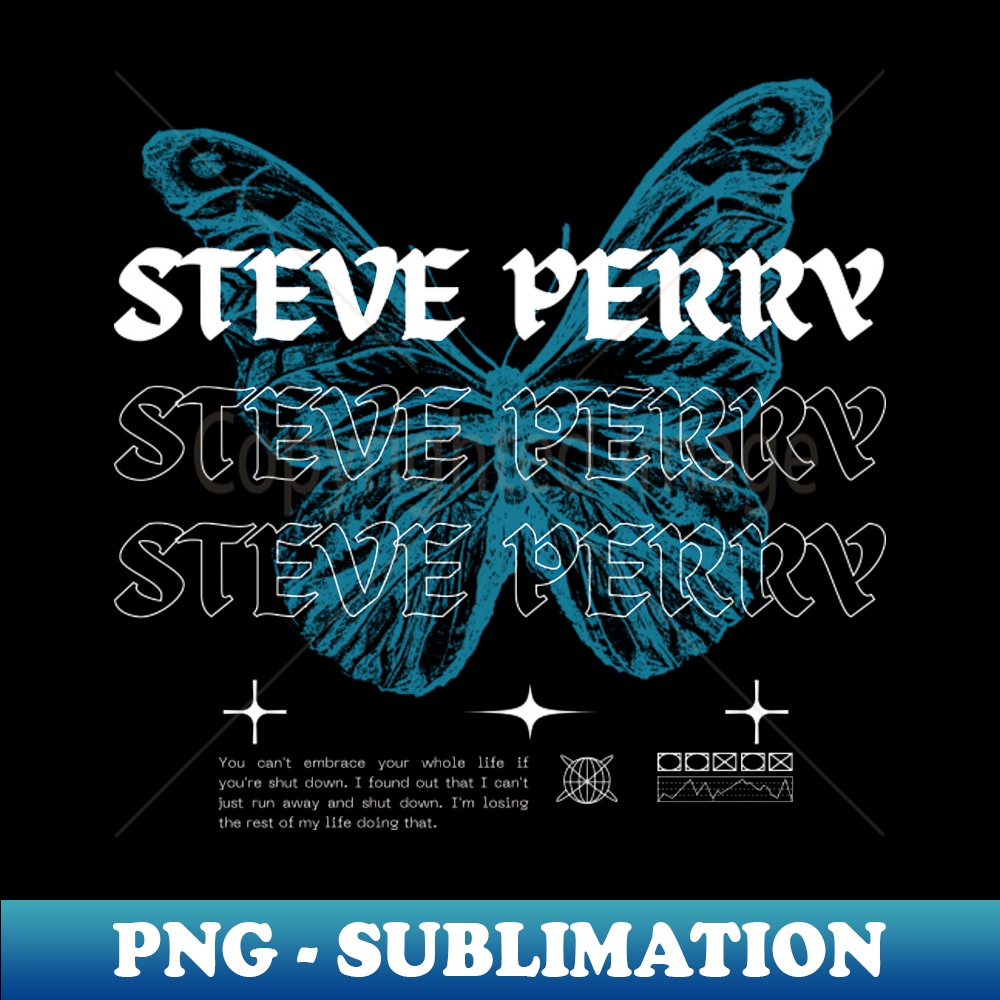Steve Perry Butterfly - Professional Sublimation Digital Do - Inspire ...