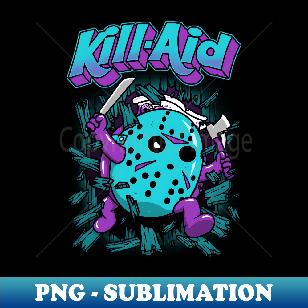 Kill-Aid Rotten Grape Flavor - Decorative Sublimation PNG Fi | Inspire ...