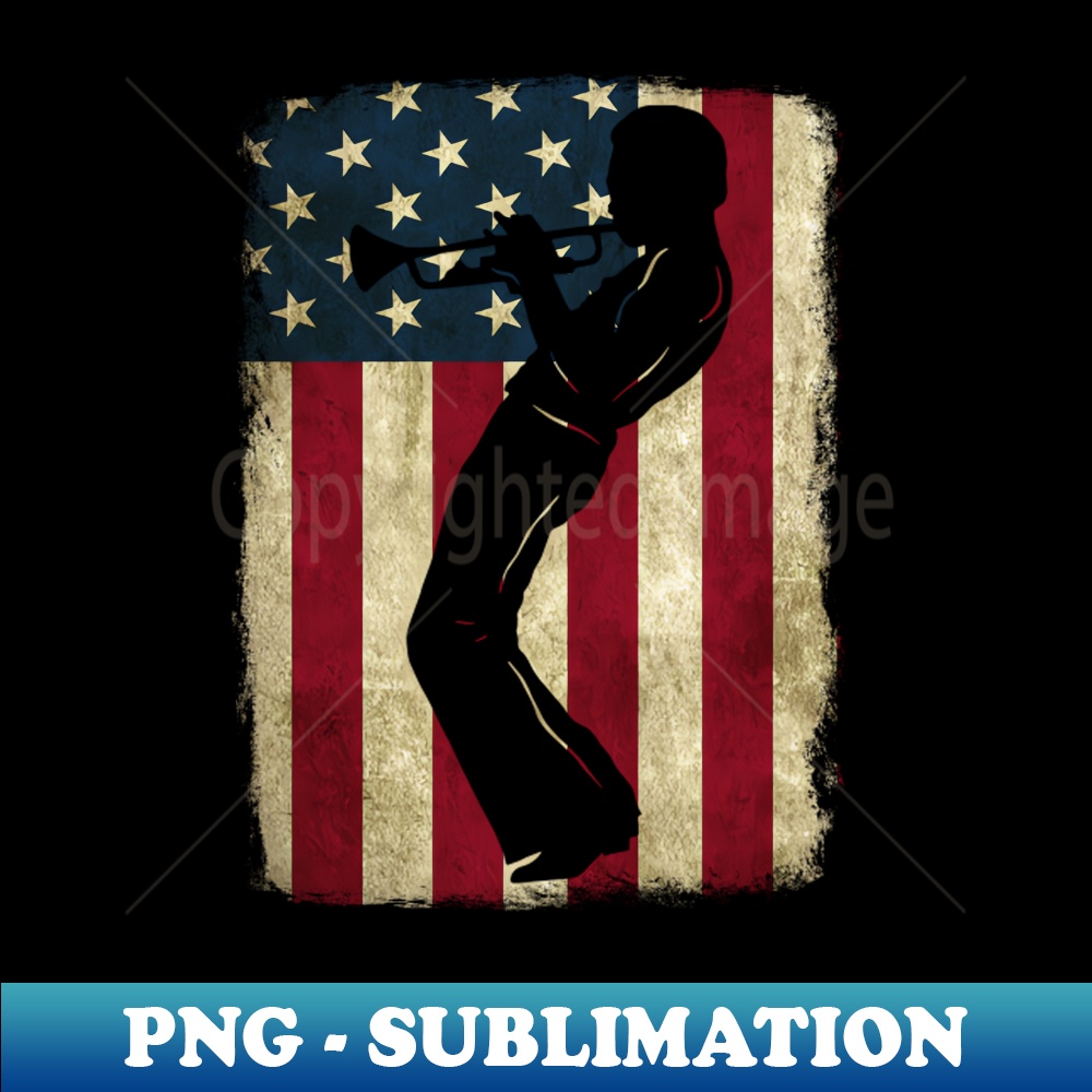 Vintage American Flag Miles Legend - Decorative Sublimation | Inspire ...