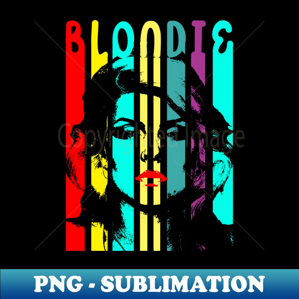 Colorful Blondie - Special Edition Sublimation PNG File - St | Inspire ...