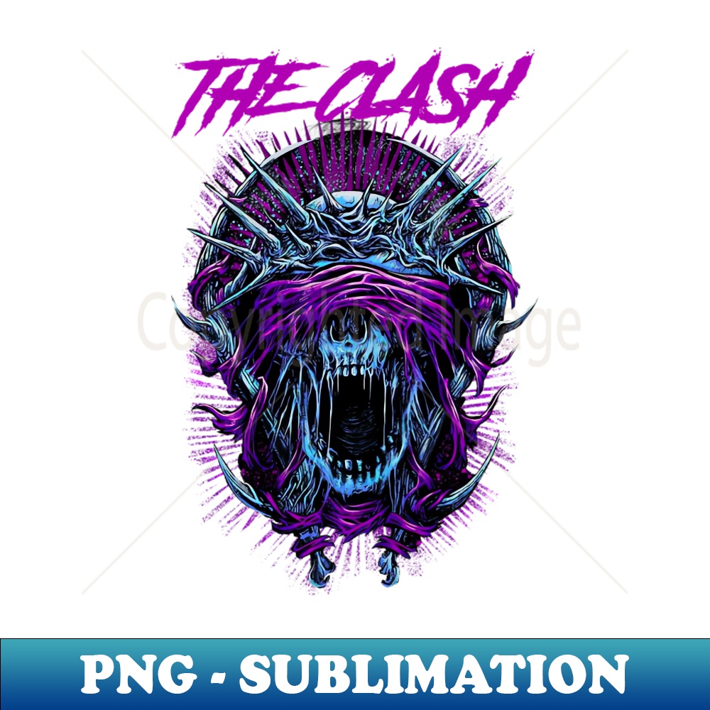 THE CLASH BAND - Special Edition Sublimation PNG File - Crea | Inspire ...