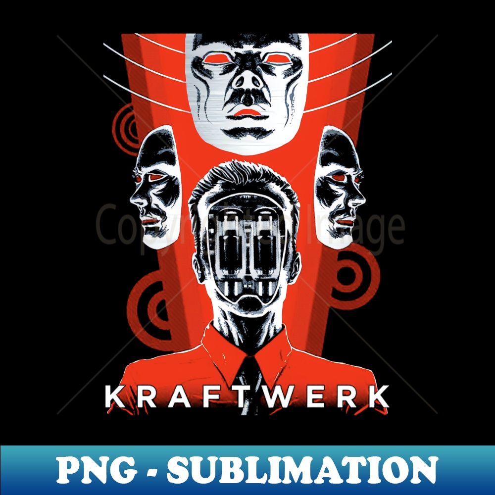 Kraftwerk Mask - PNG Transparent Digital Download File for S | Inspire ...