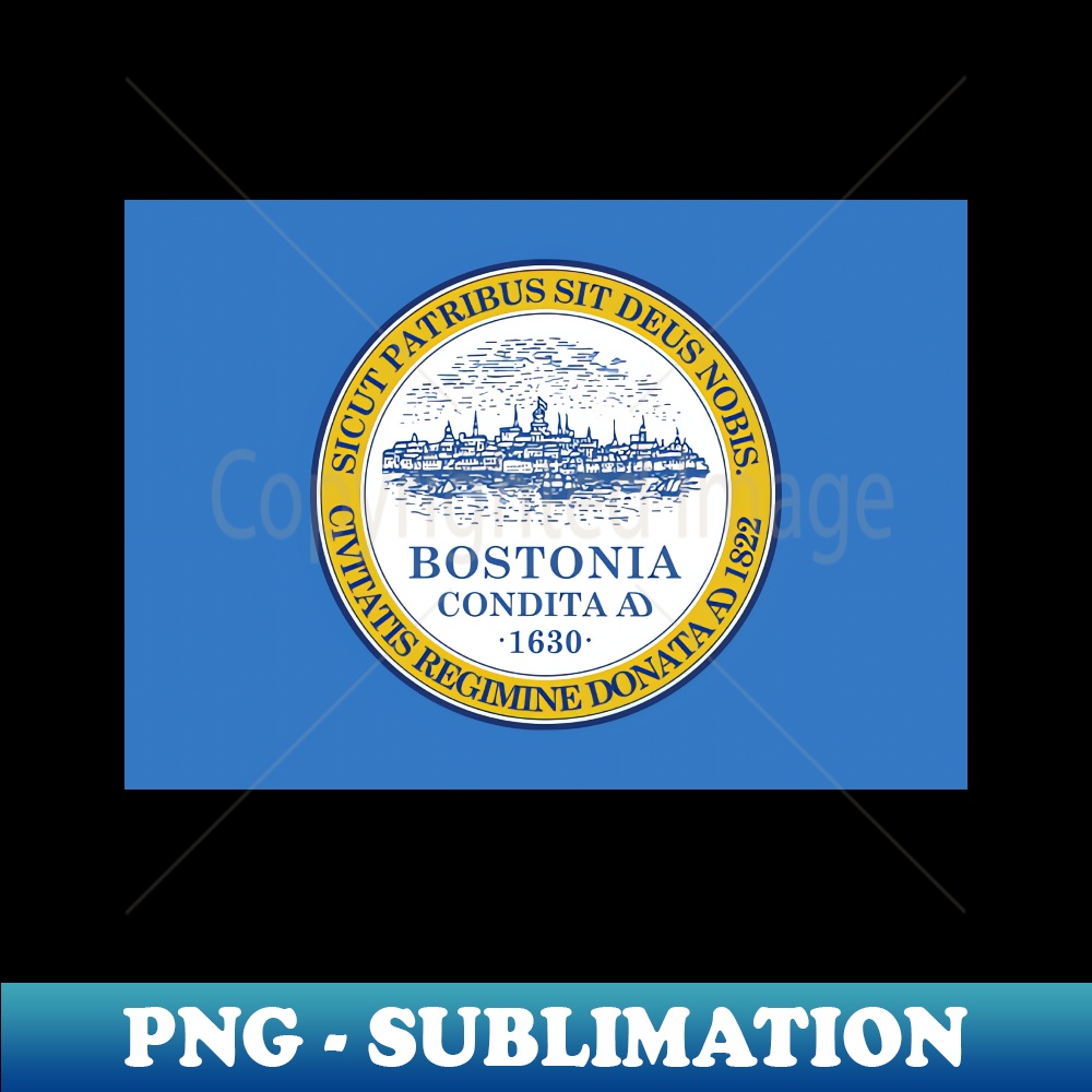 Flag of Boston Massachusetts - Exclusive Sublimation Digital - Inspire ...