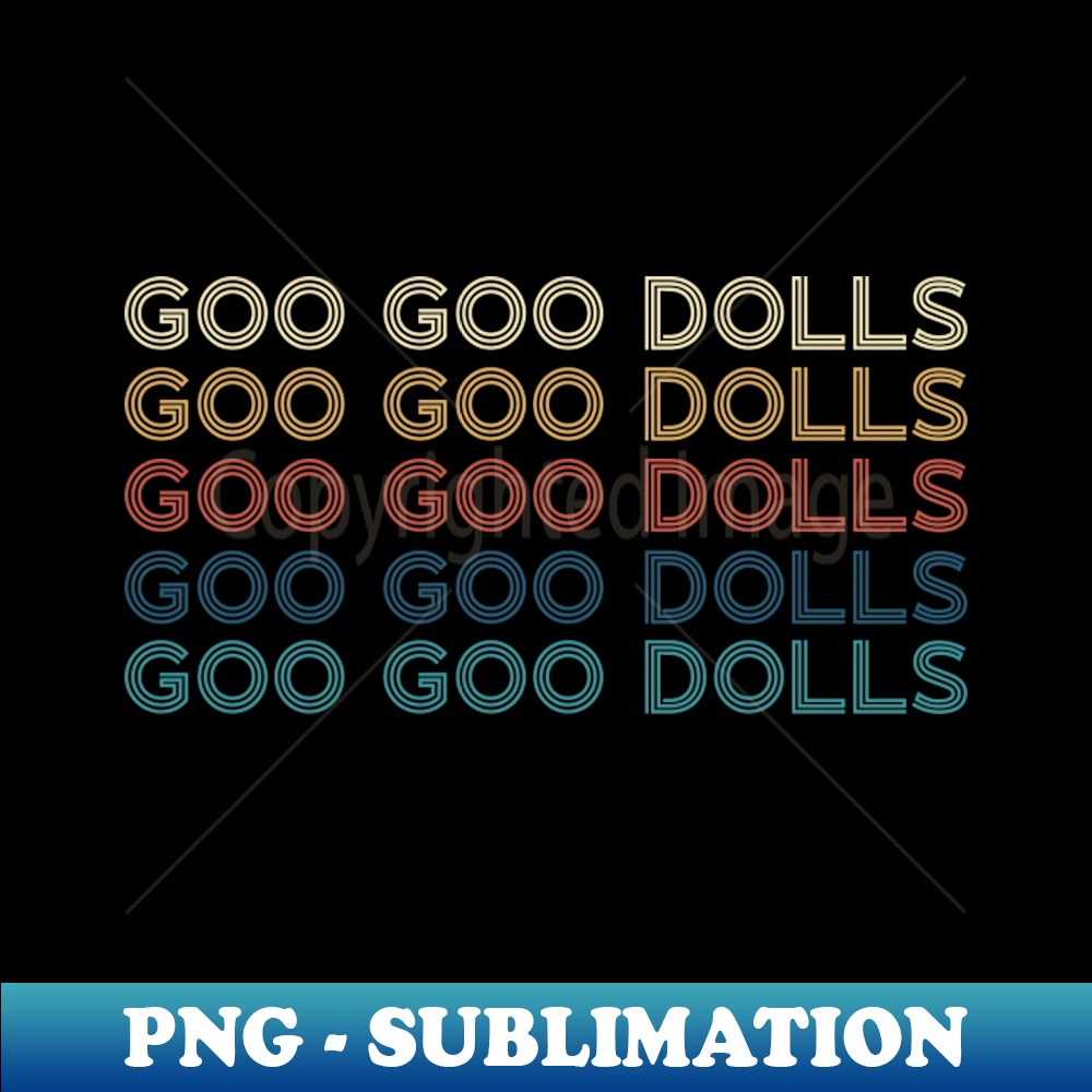 Goo Music Dolls Gift Name Personalized Retro Vintage 80s 90s | Inspire ...