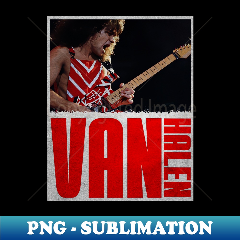 Van Halen - PNG Transparent Digital Download File for Sublim - Inspire ...