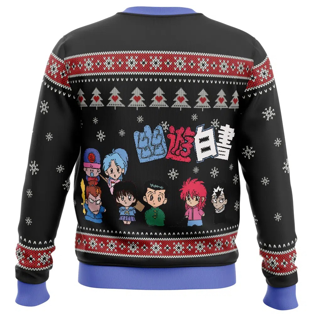 Ghost Fighter YuYu Hakusho Chibis All Over Print Hoodie 3D Z | Inspire ...