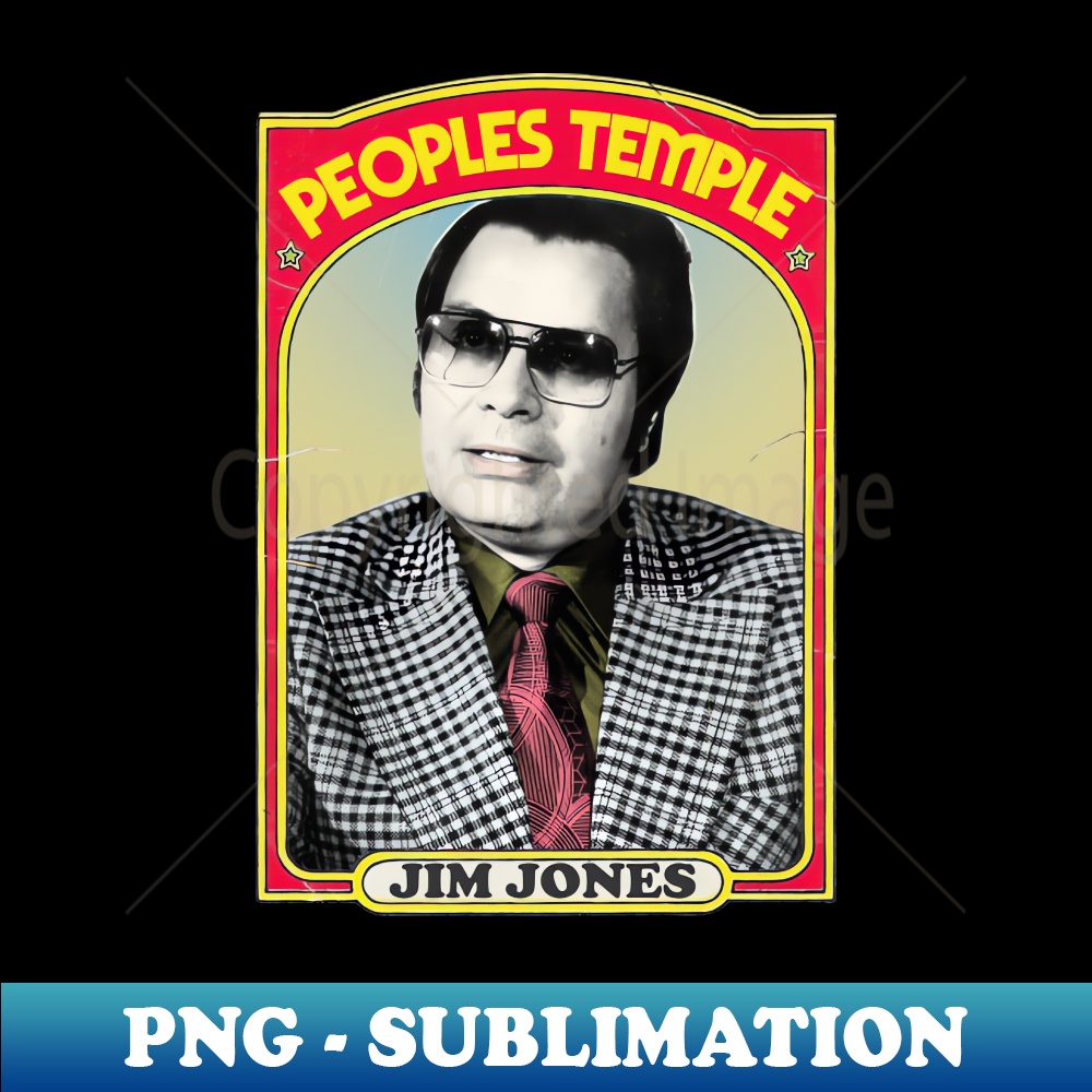 Jim Jones Peoples Temple Retro Style Fan Art Design - Signa | Inspire Uplift