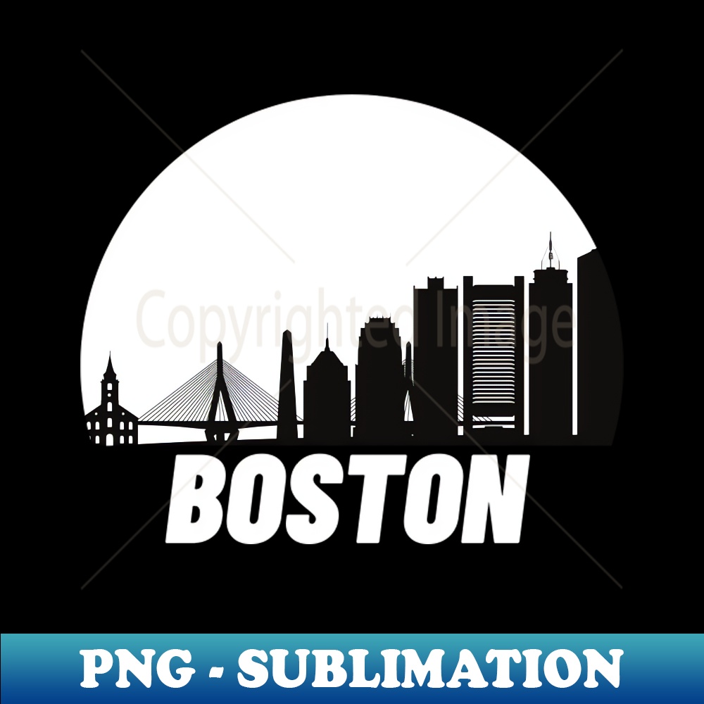 BOSTON Skyline - High-Quality PNG Sublimation Download - Stu | Inspire ...