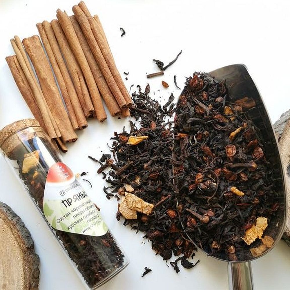 Rejuvenating tea | Herbal Black tea | Loose leaf tea | Inspire Uplift