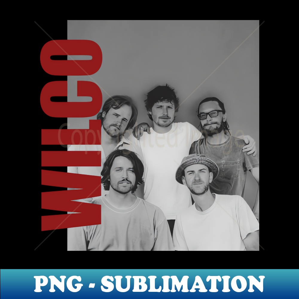 Wilco Wilco Retro Aesthetic Fan Art 80s - Decorative Subli - Inspire Uplift
