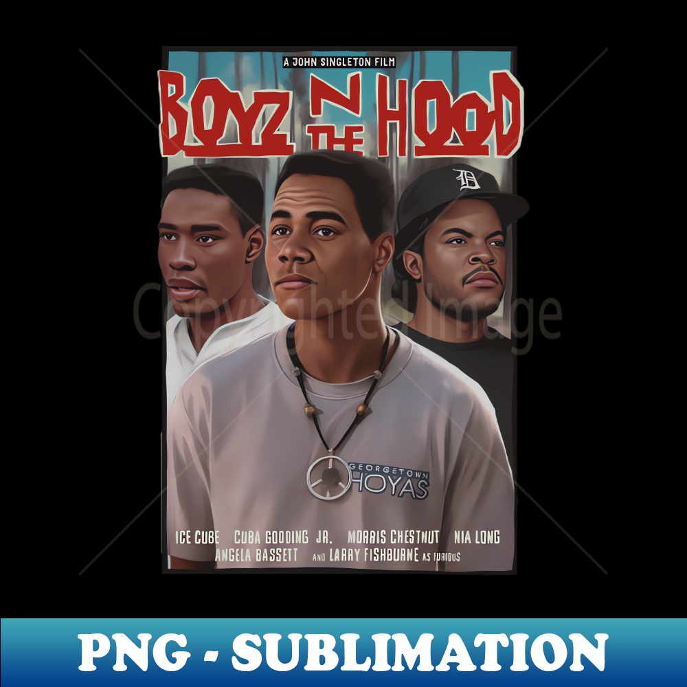 Boyz N the Hood - Decorative Sublimation PNG File - Create w | Inspire ...