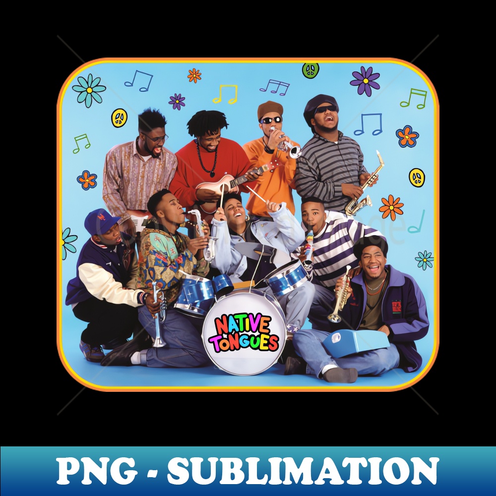 Native Tongues - PNG Transparent Sublimation File - Instantl - Inspire ...