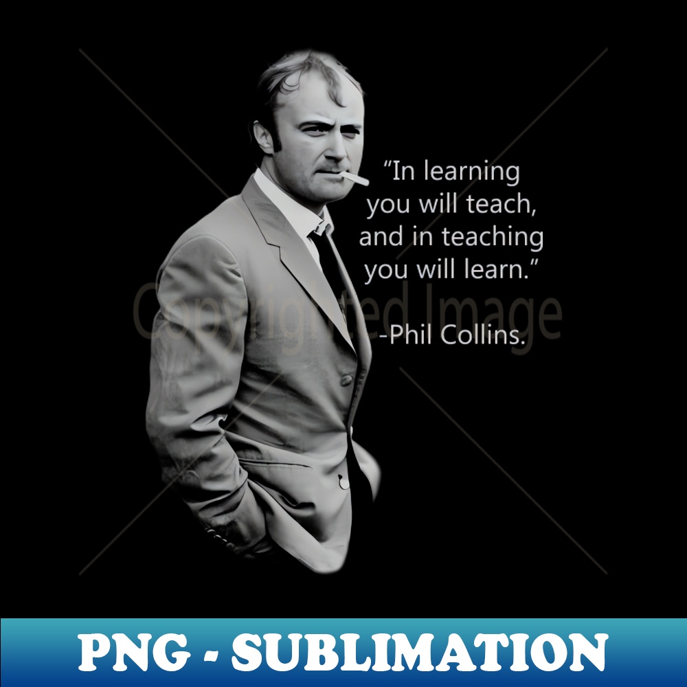 Philip Collins - High-Resolution PNG Sublimation File - Spic | Inspire Uplift