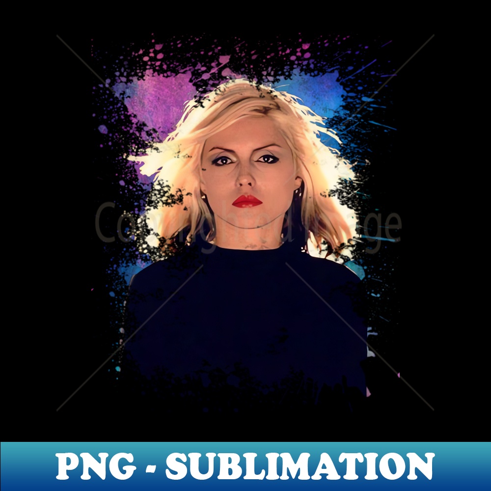 Blondie paint splash - Special Edition Sublimation PNG File | Inspire ...