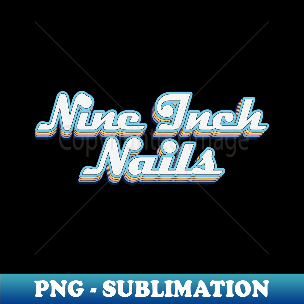 retro nine inch nails - Modern Sublimation PNG File - Perfec | Inspire ...