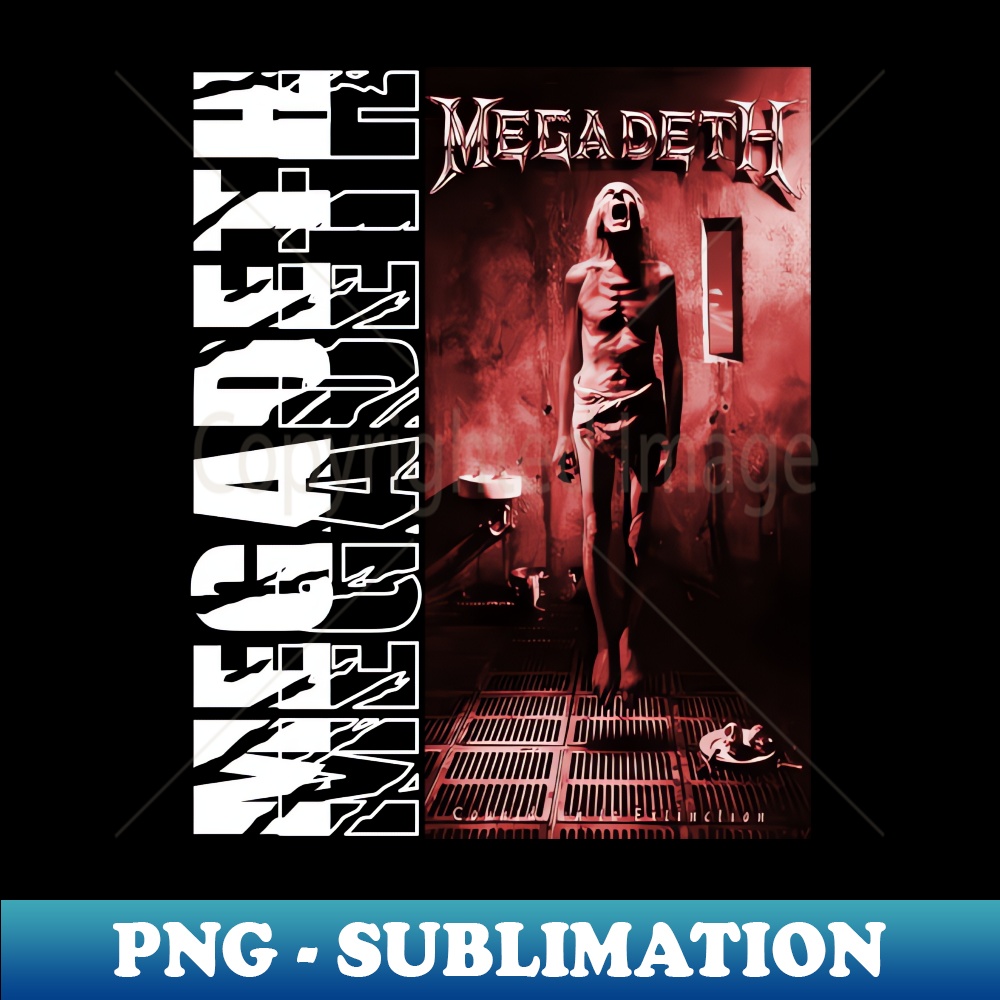 megadeth - Artistic Sublimation Digital File - Create with C - Inspire ...