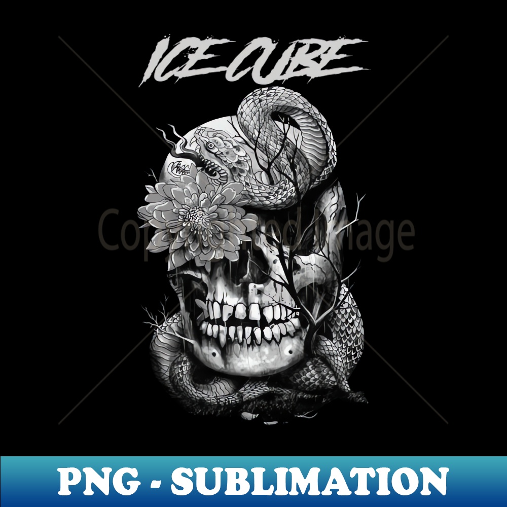 ICE CUBE RAPPER MUSIC - Signature Sublimation PNG File - Per | Inspire ...