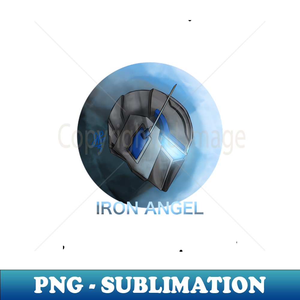 Iron Angel helmet - PNG Sublimation Digital Download - Bring | Inspire ...