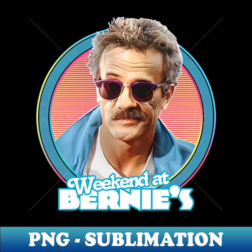 Weekend At Bernies - 80s Retro Fan Design - Trendy Sublimati | Inspire ...