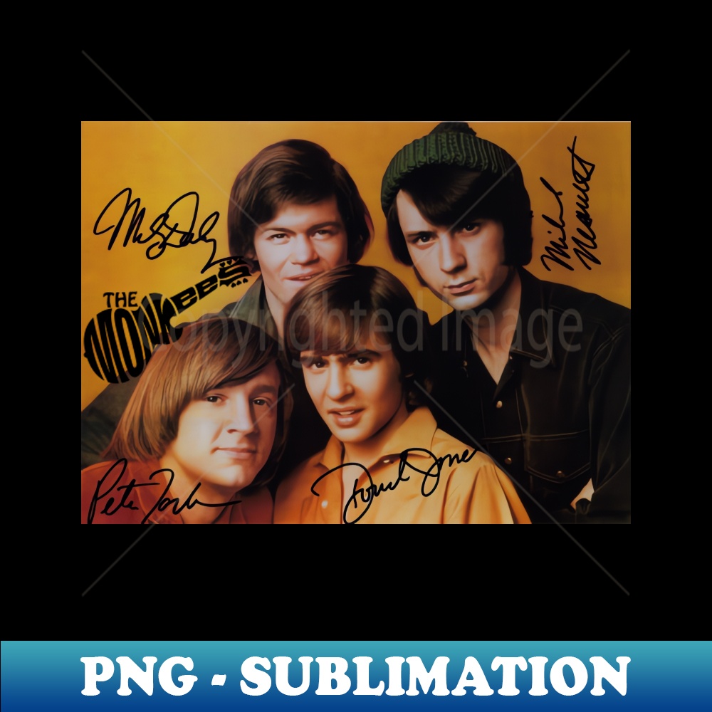 The Monkees Vintage - Creative Sublimation PNG Download - Vi - Inspire ...