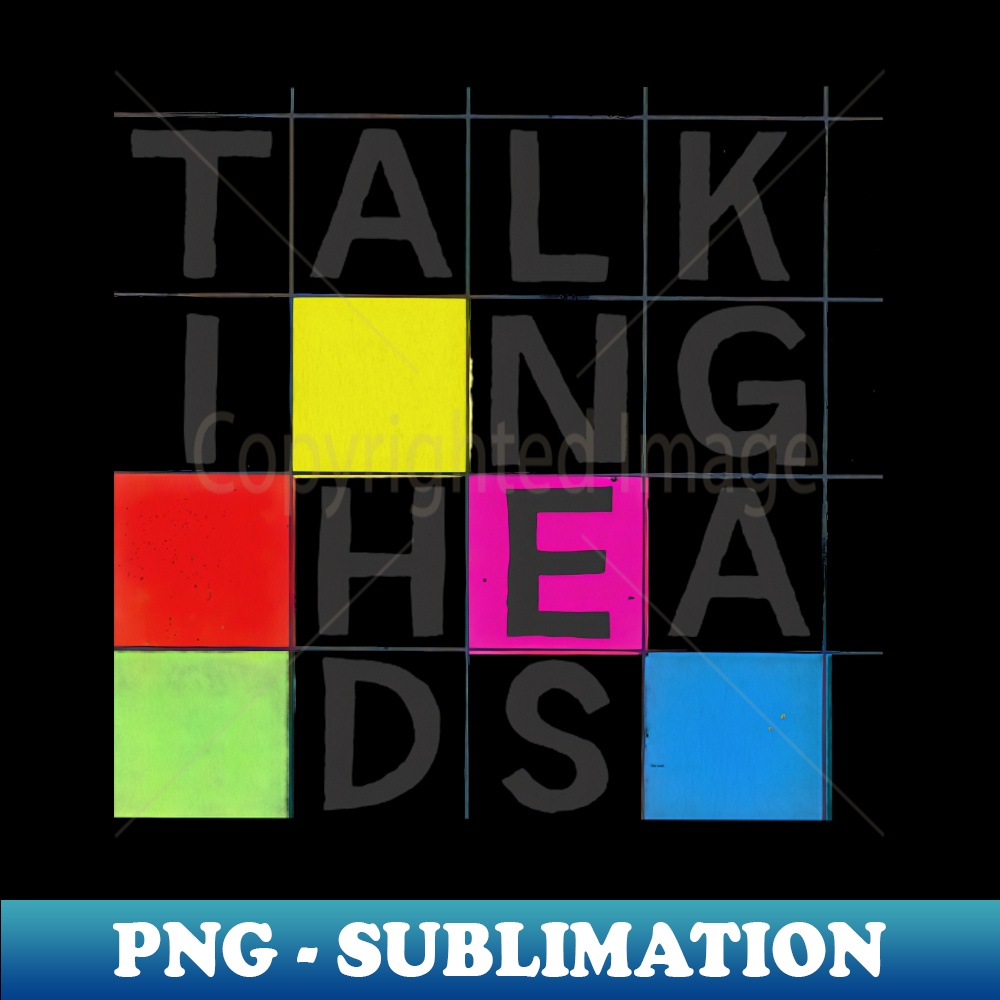 Talking Heads Retro Original Fan Art Design - Stylish Subli | Inspire ...