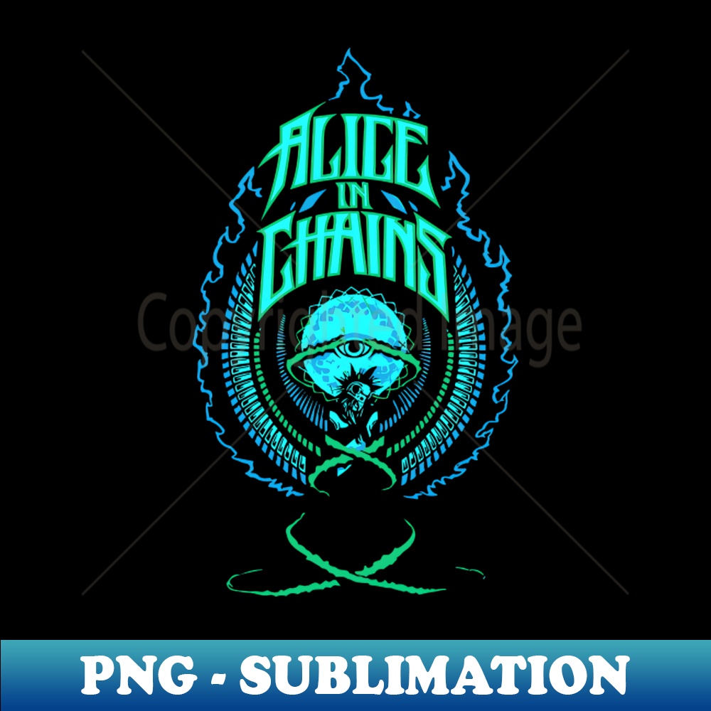 Alice In Chains green - High-Quality PNG Sublimation Downloa | Inspire ...